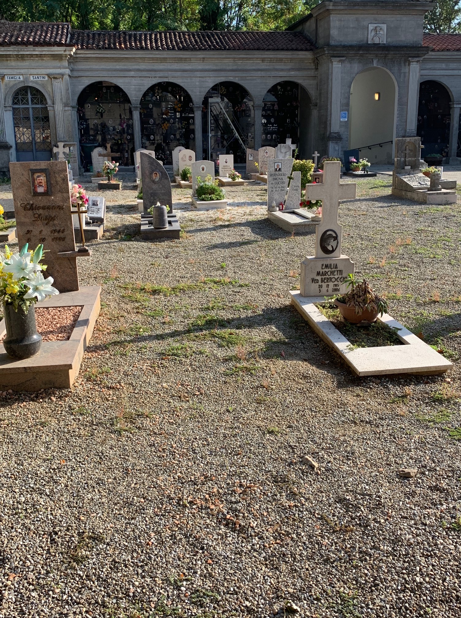 Visiting a Cemetery in Italy. – Ella Jane Anne
